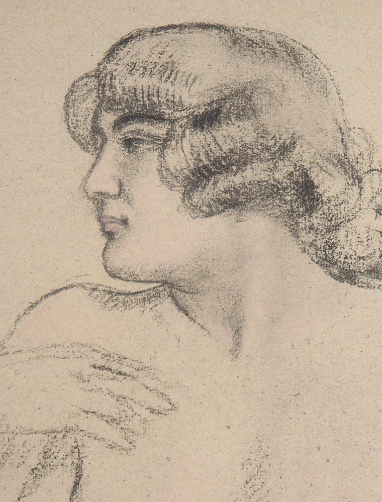 Maurice Denis - Portrait of a Model - Original lithograph For Sale at ...