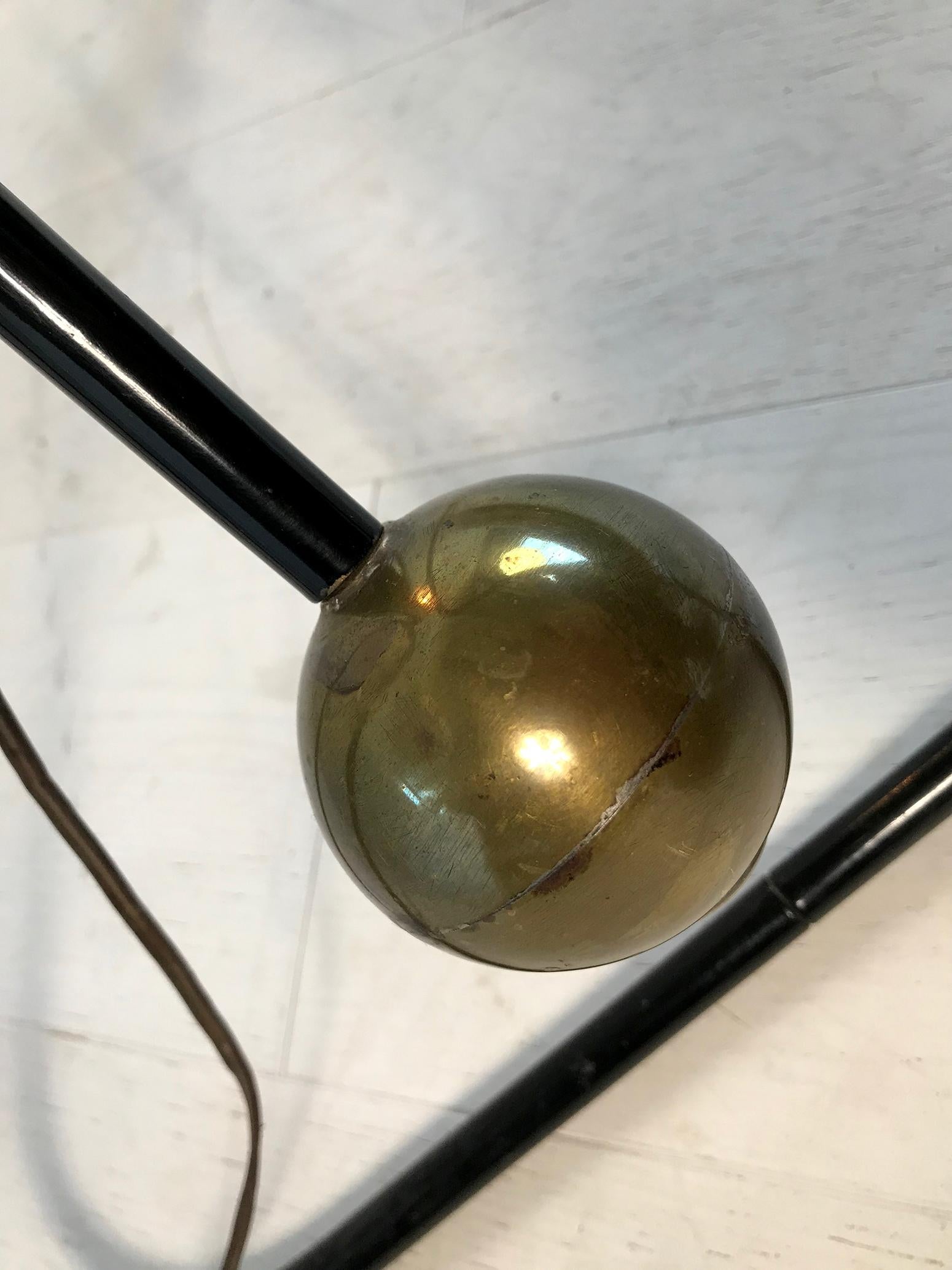 Maurice Flachet, Counterweight Floor Lamp, Guillemard Edition, Belgium ...