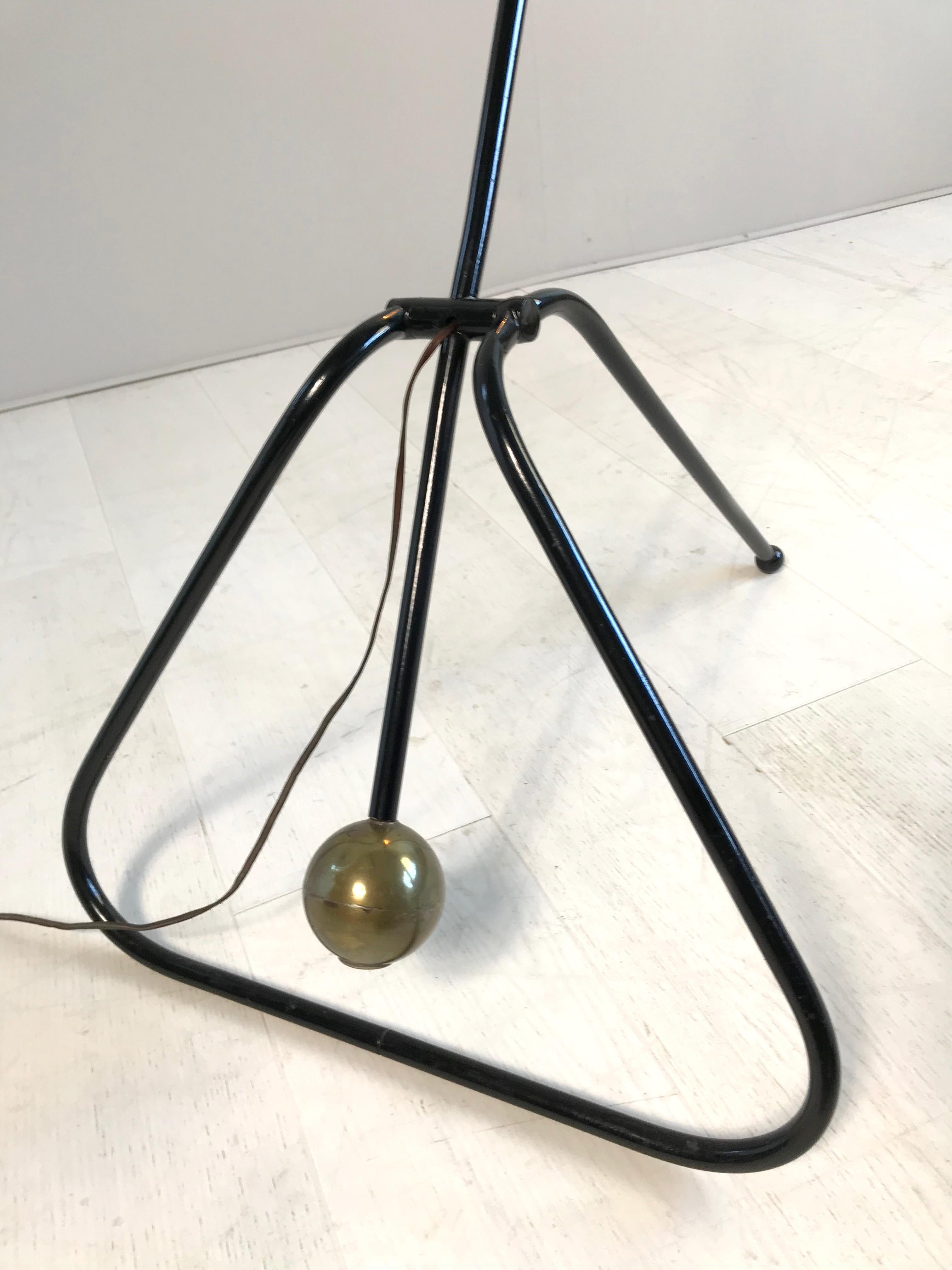 Maurice Flachet, Counterweight Floor Lamp, Guillemard Edition, Belgium ...