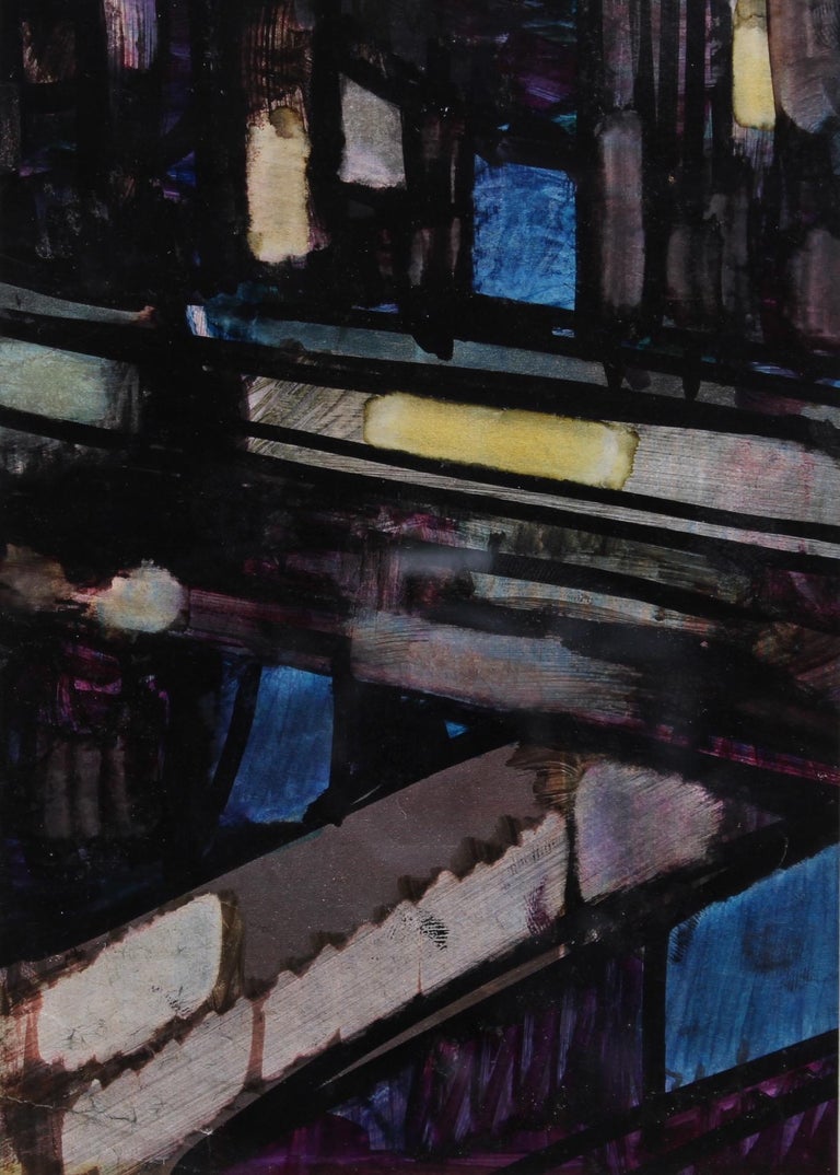 Maurice Morel - Study for Stained Glass IV by Abbot Maurice Morel ...