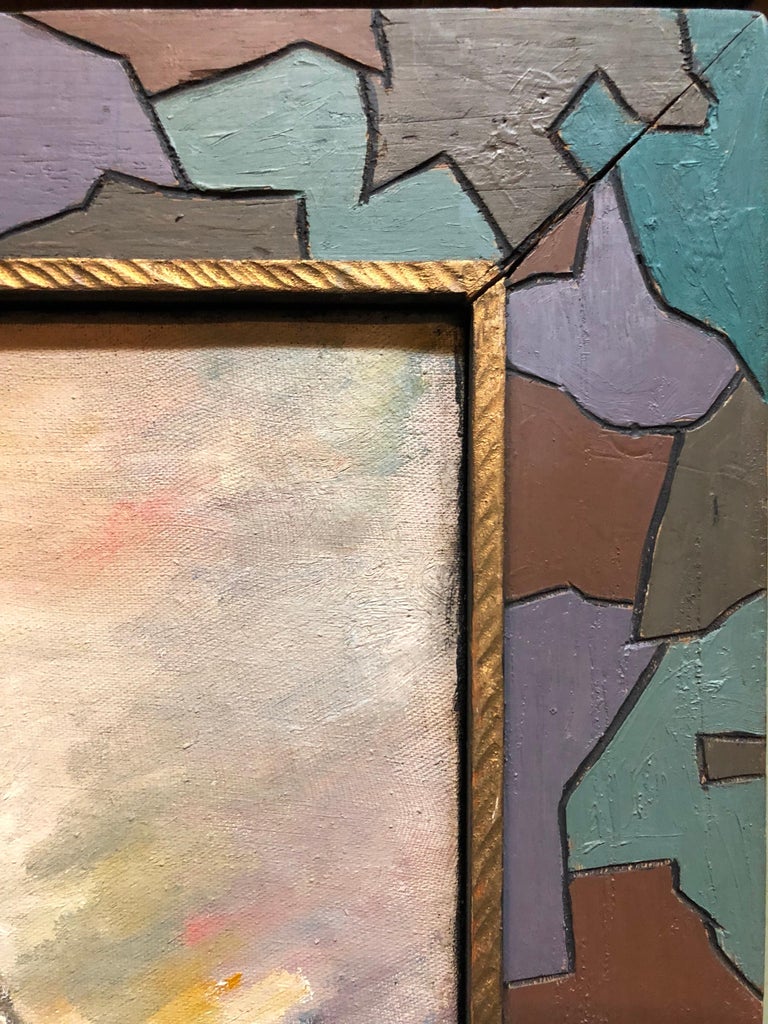 Maurice Newman - Holocaust Memorial Oil Painting Judaica Rabbi Composed ...