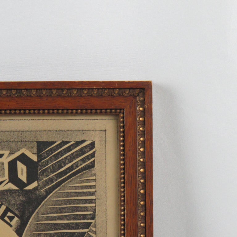 Maurice Picaud Aka Pico Rare French Automobile Magazine Art Deco Print ...