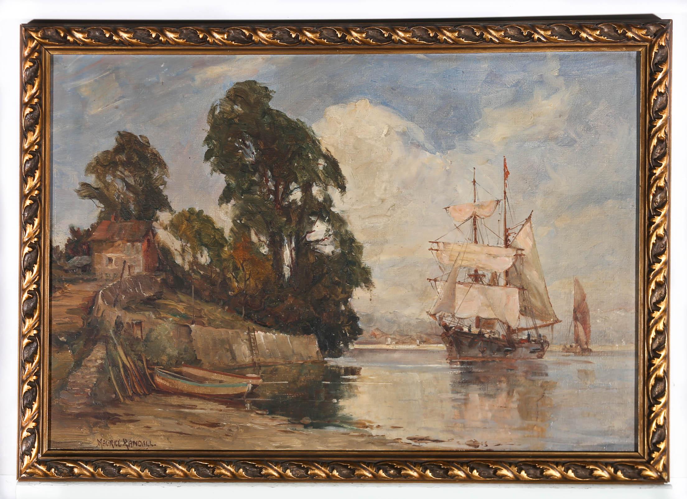 Maurice Randall - Maurice Randall (1865-1950) - Framed Early 20th ...