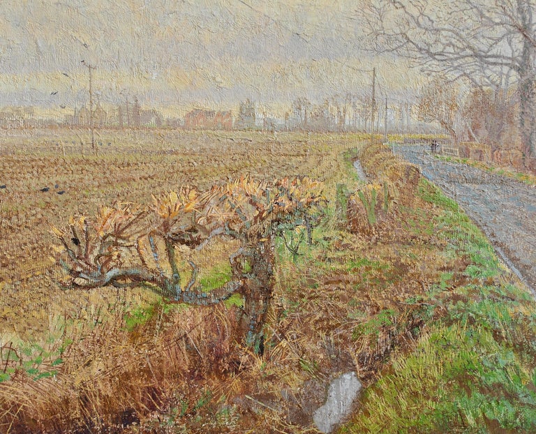 Maurice Sheppard - Road to Groombridge, Sussex - English Winter ...