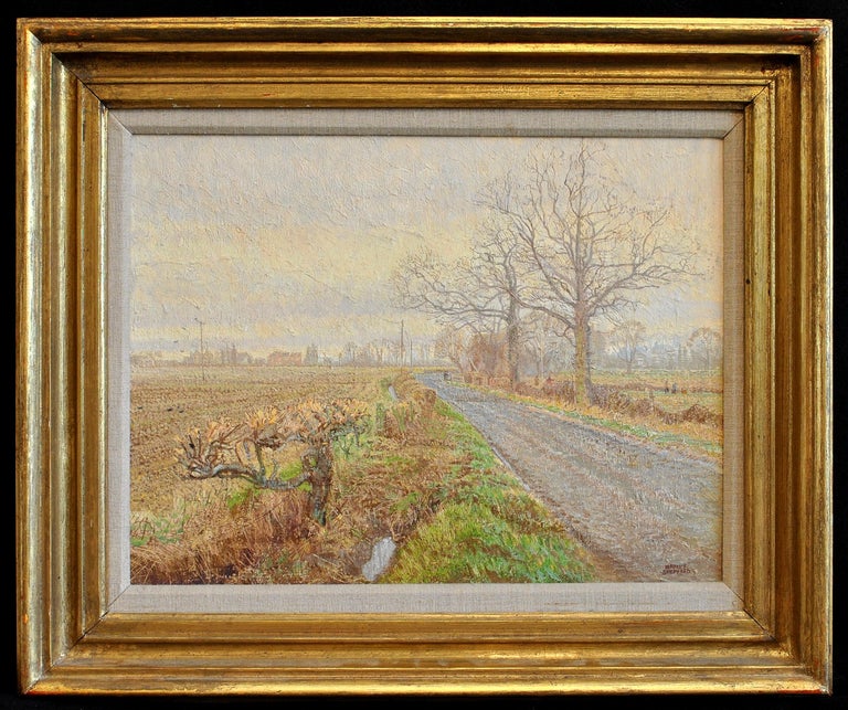 Maurice Sheppard - Road to Groombridge, Sussex - English Winter ...