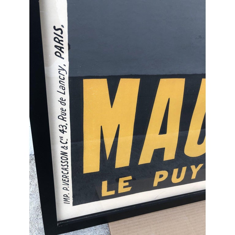 "Maurin Quina" Apertif Advertising Poster For Sale at 1stDibs