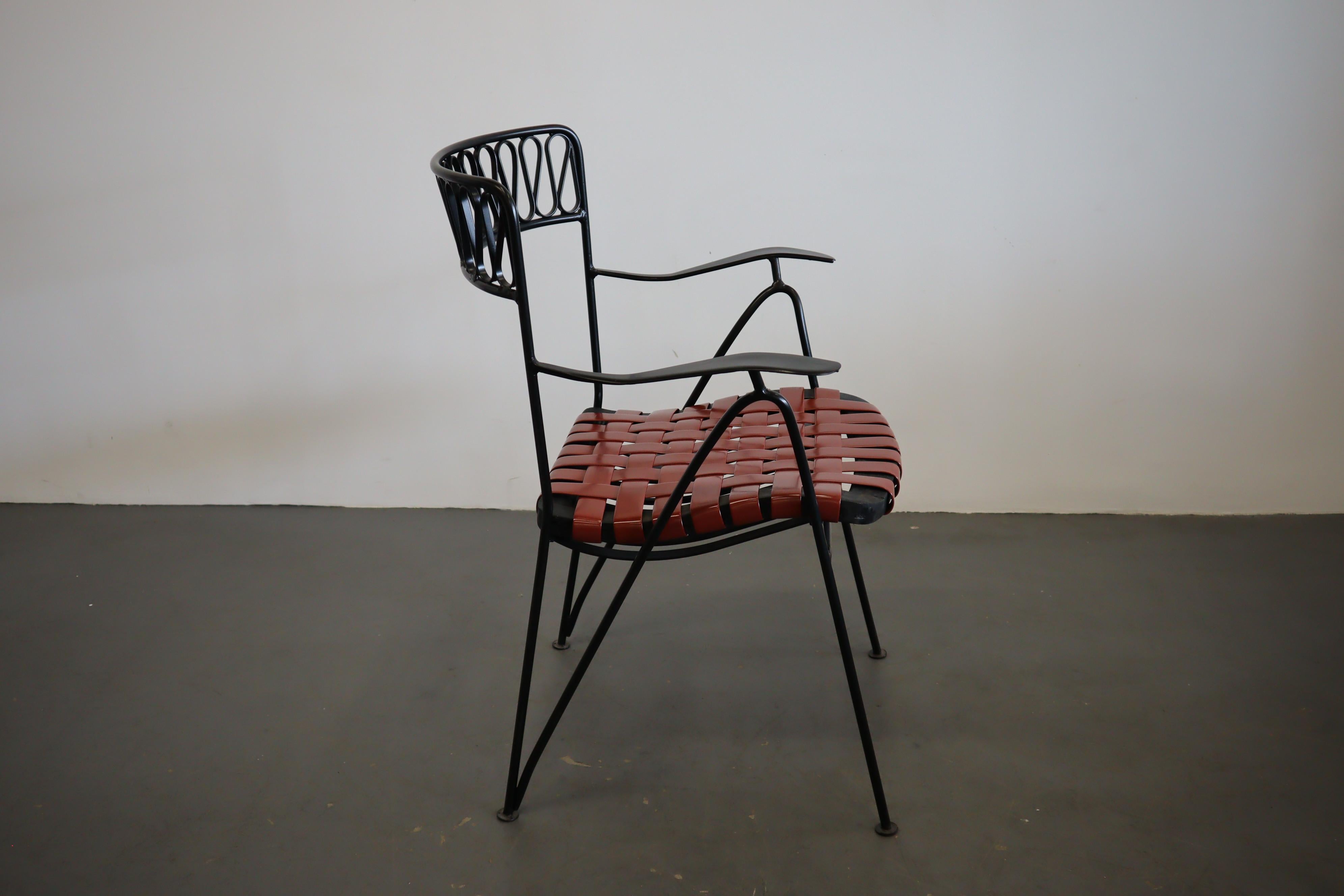 Maurizio Tempestini For Salterini Ribbon Dining Table and Chairs at 1stDibs