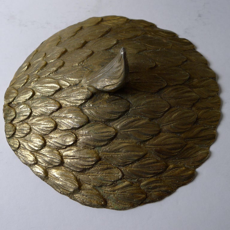 Mauro Manetti, Florence, Italy, Gold Swan Ice Bucket c.1970 For Sale at ...