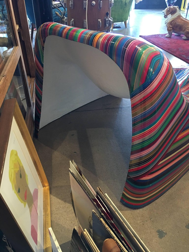 Mauro Oliveira "Hard Candy" Painted Chair For Sale at 1stDibs