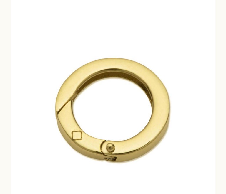 Maviada’s 18 Karat Yellow Gold Jump Ring Accessories for Necklaces and ...
