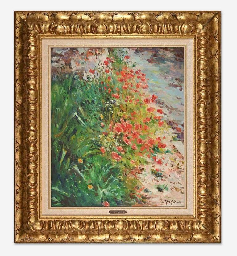 Max Agostini - Poppies - Oil Paint by Max Agostini - 1970s For Sale at ...