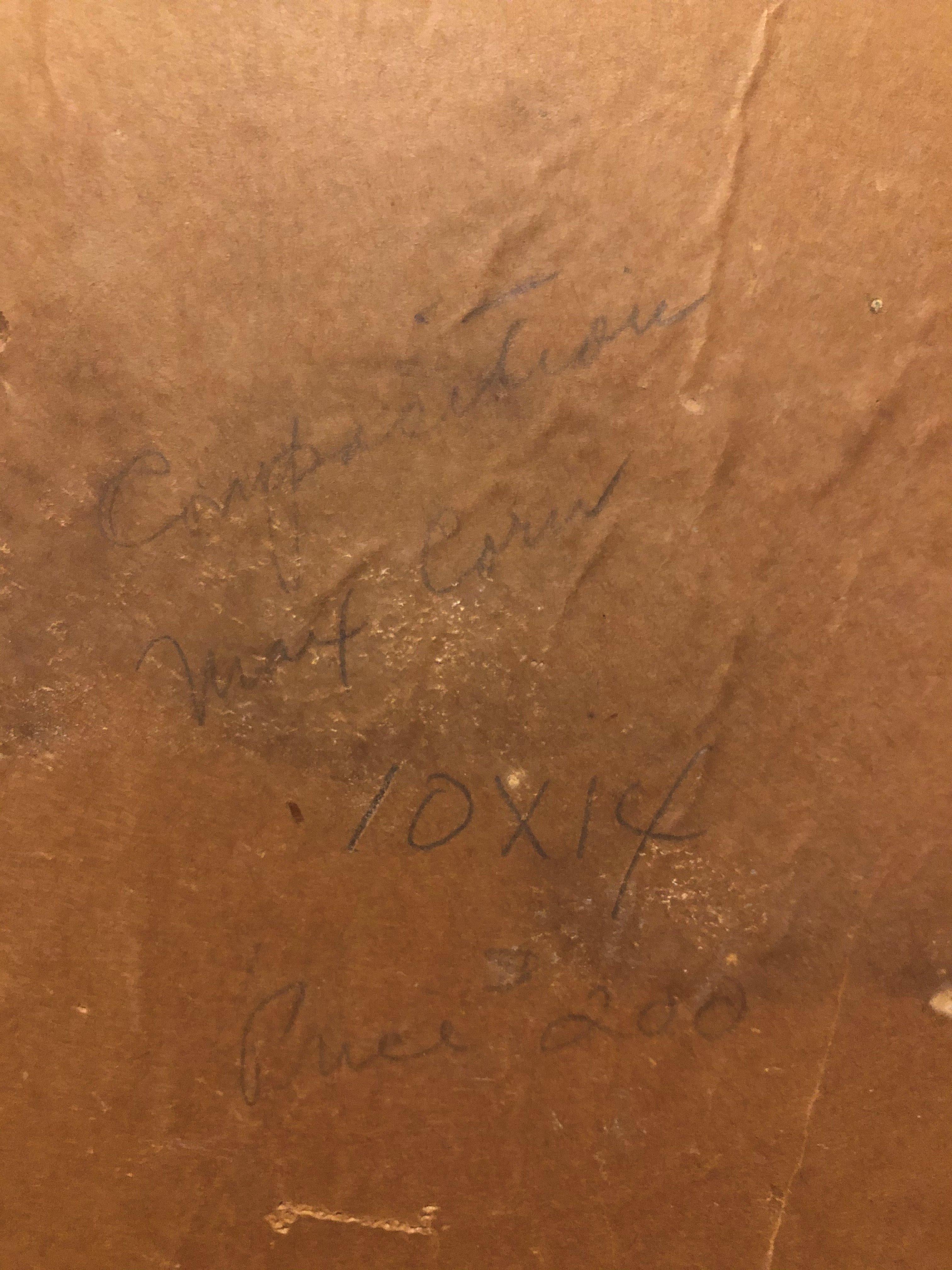 Max Arthur Cohn - "Composition, " Max Arthur Cohn, Abstract Figurative ...