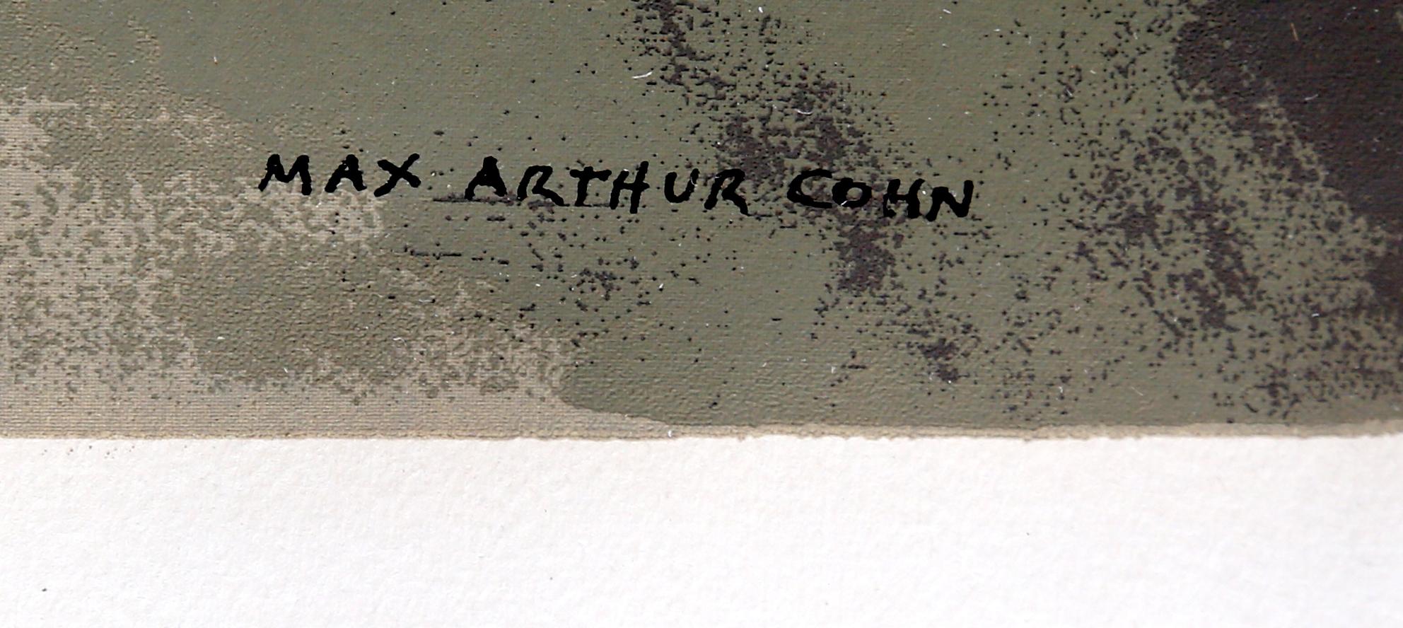 Max Arthur Cohn - Night Scene, American Modern Silkscreen by Max Arthur ...