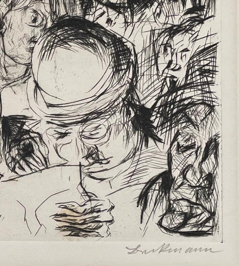 Max Beckmann - Der Kriegssausbruch (Declaration de guerre) en vente sur ...