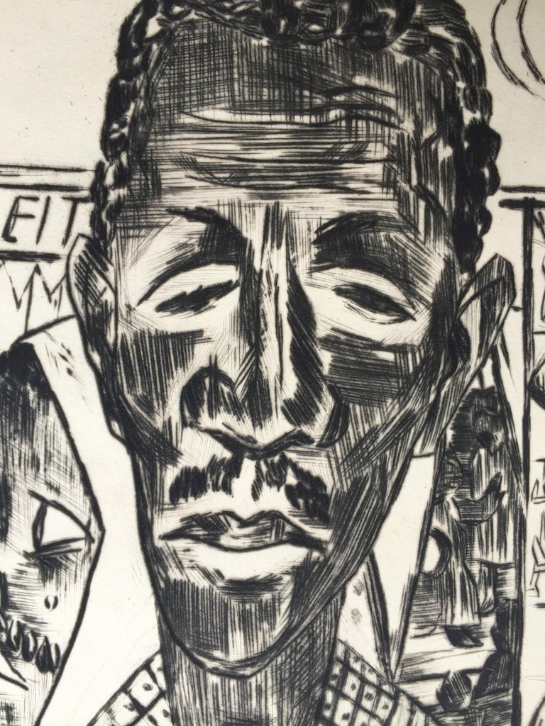 Max Beckmann - Der Neger (The Negro) For Sale at 1stDibs