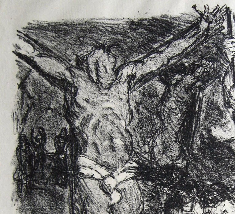 Max Beckmann German Expressionist Lithograph, 1911, Soldier's Gambling ...