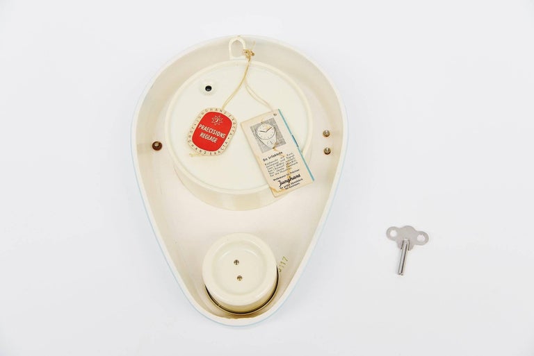 Max Bill Junghans Kitchen Clock, 1953 at 1stDibs