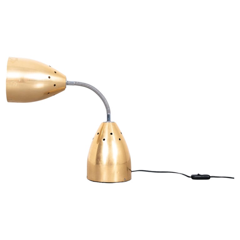 Max Bill Sun Desk Lamp Gold Anodized Aluminum, Switzerland 1955 For ...