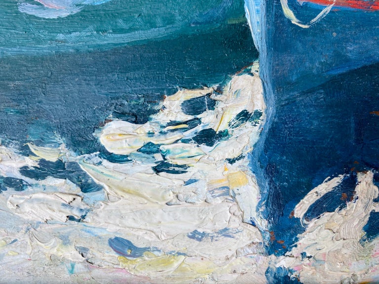 Max Bouvet - 19th century French impressionist painting Mediterranean ...