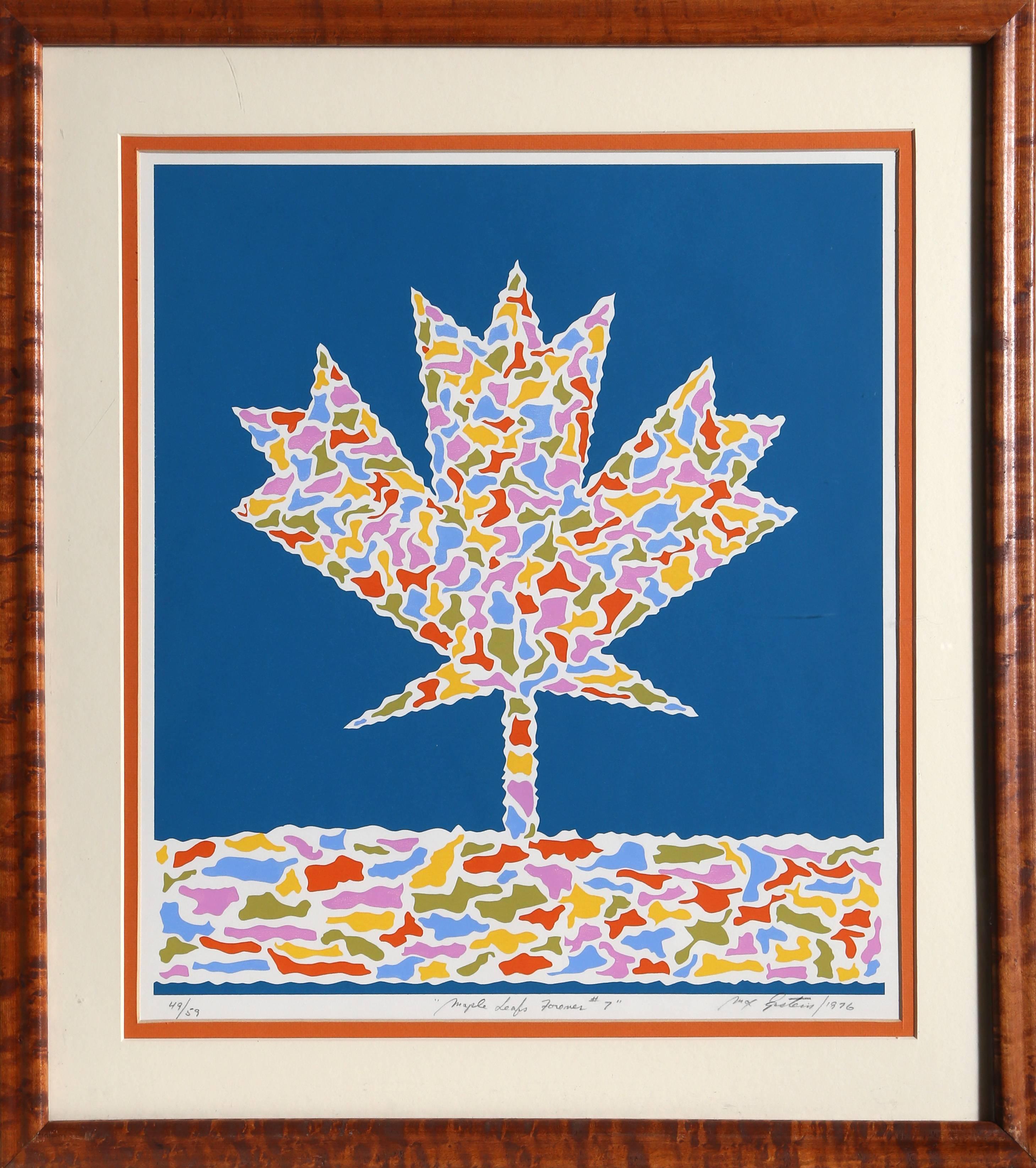 Max Epstein - Maple Leafs Forever, Silkscreen by Max Epstein at 1stDibs