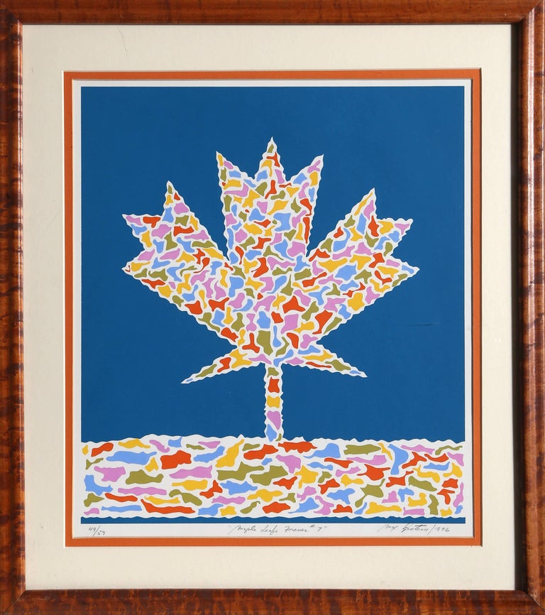 Max Epstein - Maple Leafs Forever, Silkscreen by Max Epstein at 1stDibs