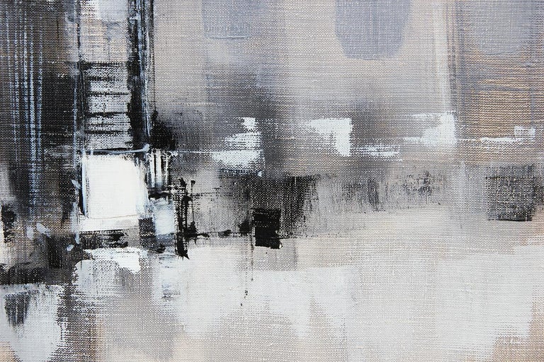 Max Gunther - Modern Gestural Black and White Abstract Expressionist ...