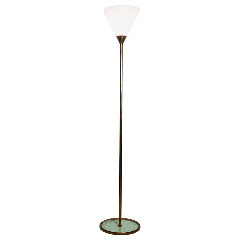 Max Ingrand Brass Floor Lamp Mod. 2003 for Fontana Arte, Milano, 1950s ...