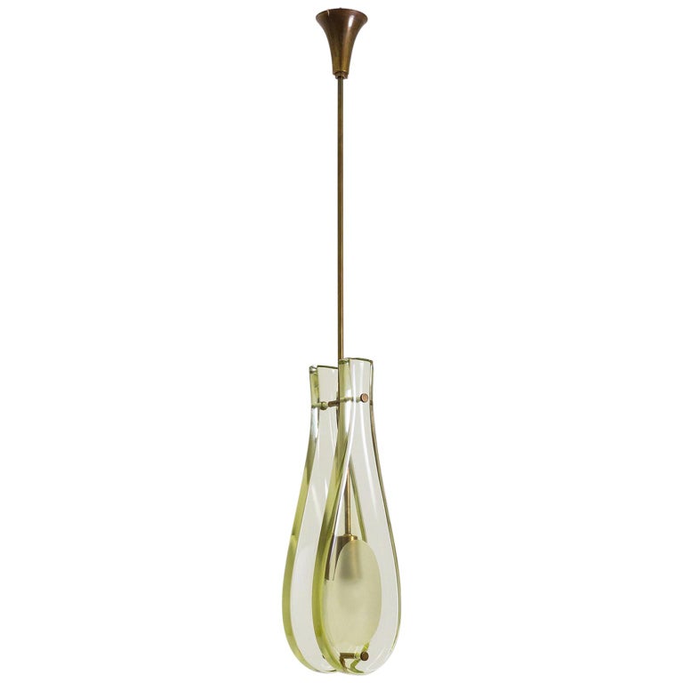 Max Ingrand Pendant, 1960s For Sale at 1stDibs