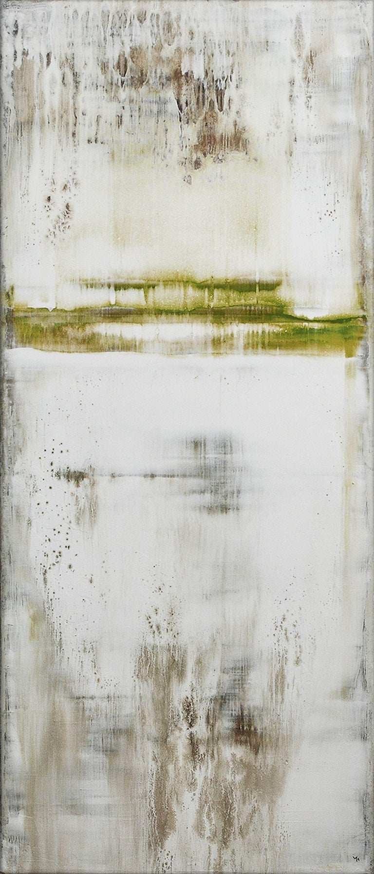 Max Kulich - Green Momentum, Painting, Acrylic on Canvas For Sale at ...