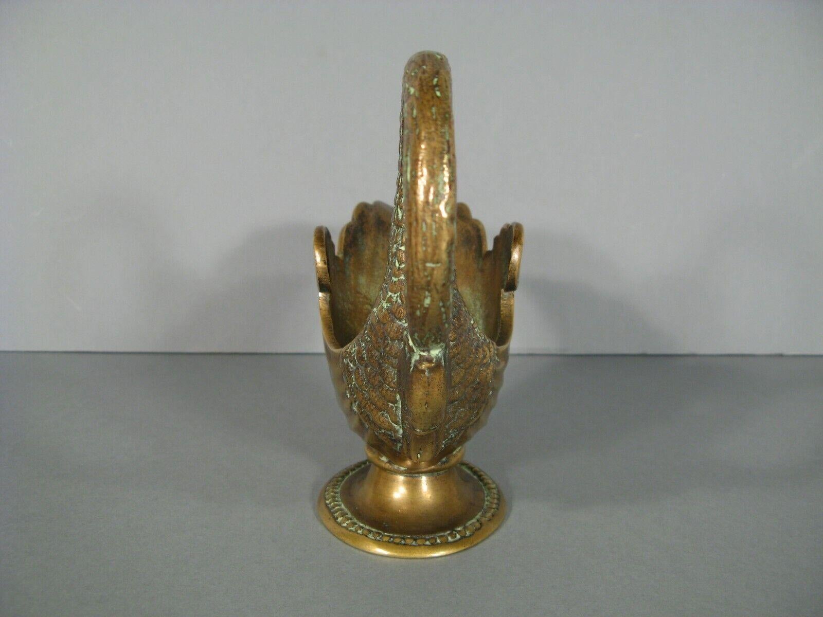 Max Le Verrier: Antique Patinated Bronze Libation Cup in Antique Style ...