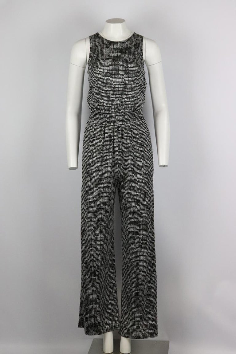 Max Mara Intarsia Stretch Knit Jumpsuit It 38 Uk 6 For Sale at 1stDibs