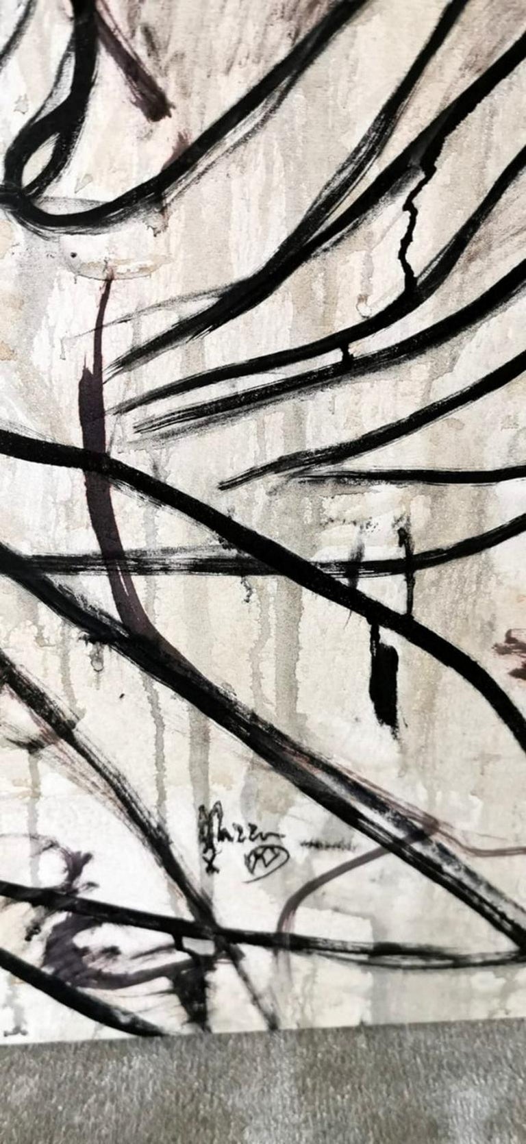 Max Marra Painting Mixed Technique on Canvas, Italy For Sale at 1stDibs
