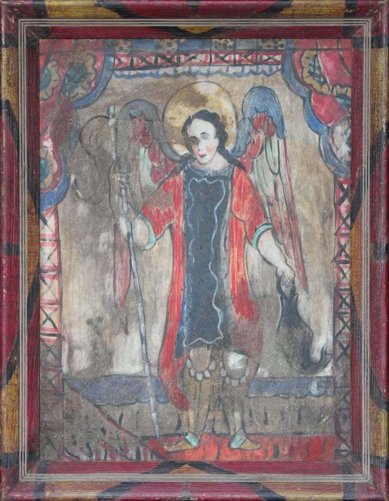 Max Pruneda - Modern Take On A Mexican Retablo Portrait Of A Women at ...