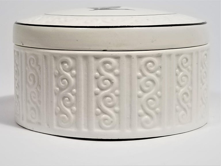 Max Roesler Rodach Deutschland Art Deco Porzellan überdachte Schale im ...