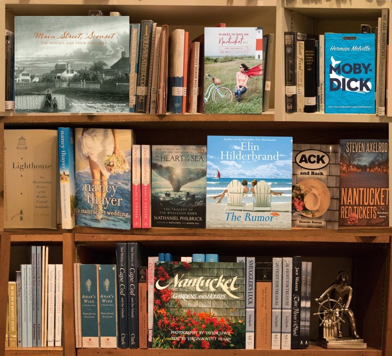 Max Steven Grossman - Nantucket BookScape Square Colorful Photograph ...