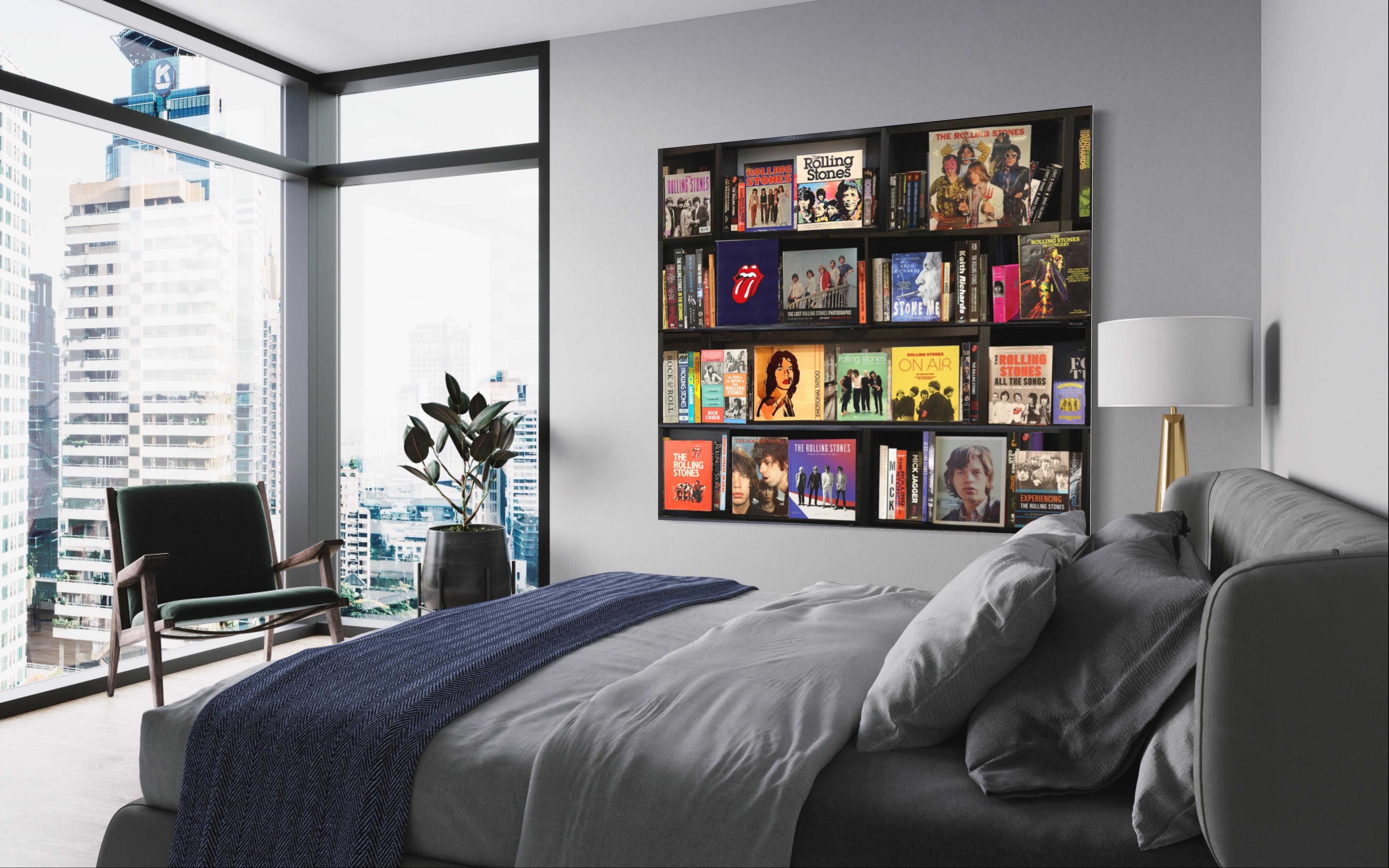 Max Steven Grossman - The Rolling Stones BookScape / Rock and Roll Book ...