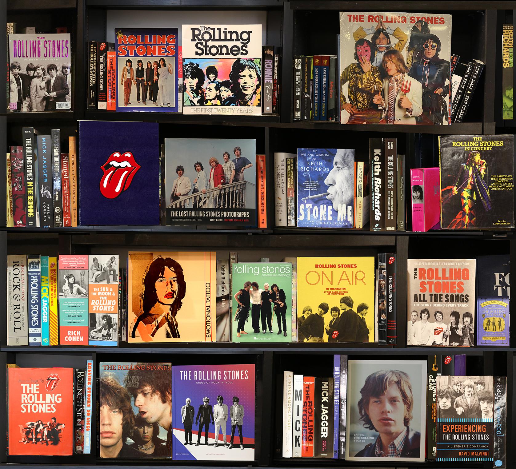 Max Steven Grossman - The Rolling Stones BookScape / Rock and Roll Book ...