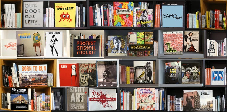 Max Steven Grossman - Graffiti BookScape Colorful Horizontal Photograph ...
