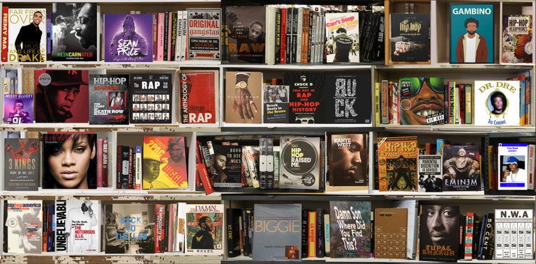 Max Steven Grossman - Hip Hop Music BookScape Colorful Photograph ...