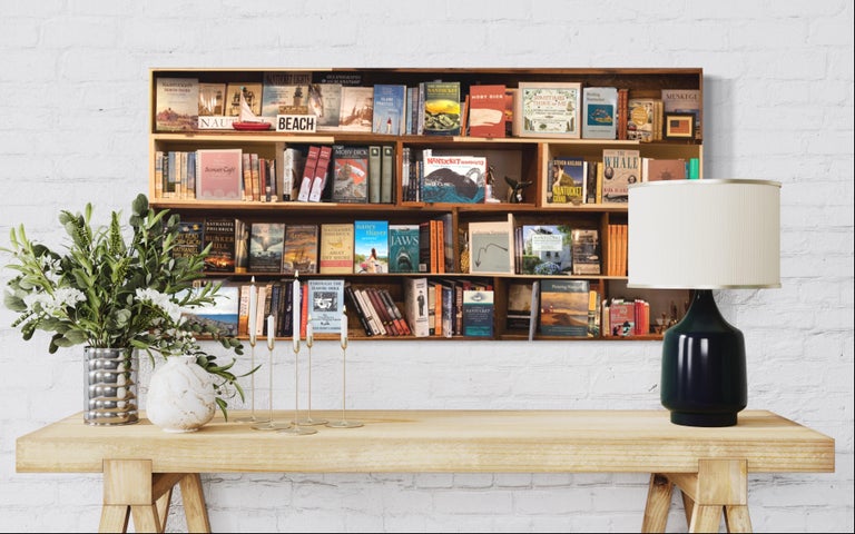 Max Steven Grossman - Nantucket Island BookScape Horizontal Colorful ...