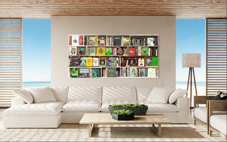Max Steven Grossman - Weed Horizontal BookScape Colorful Photograph ...