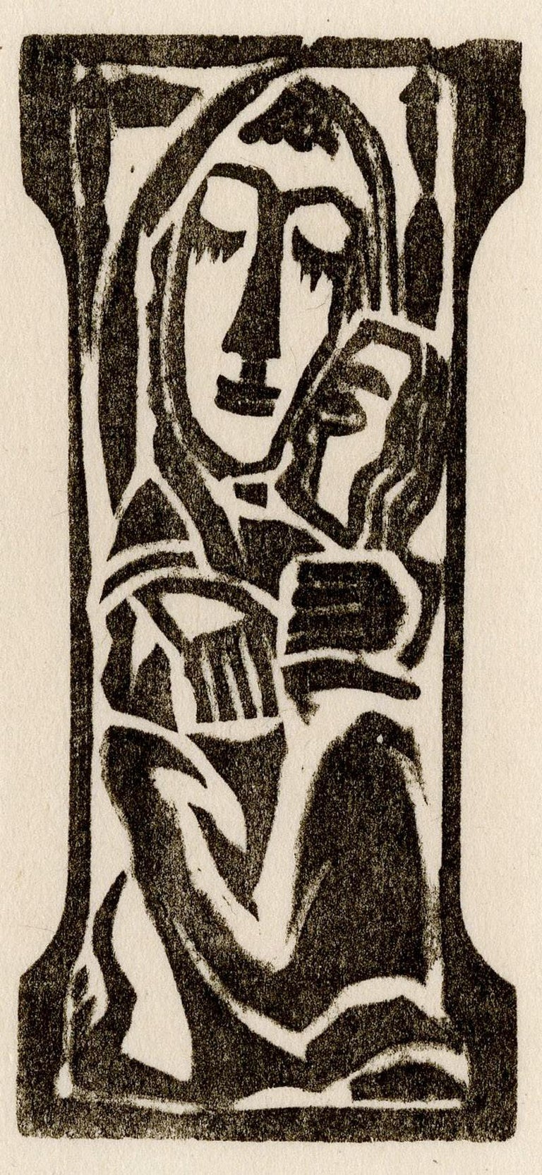 Max Weber - Mother and Child For Sale at 1stDibs