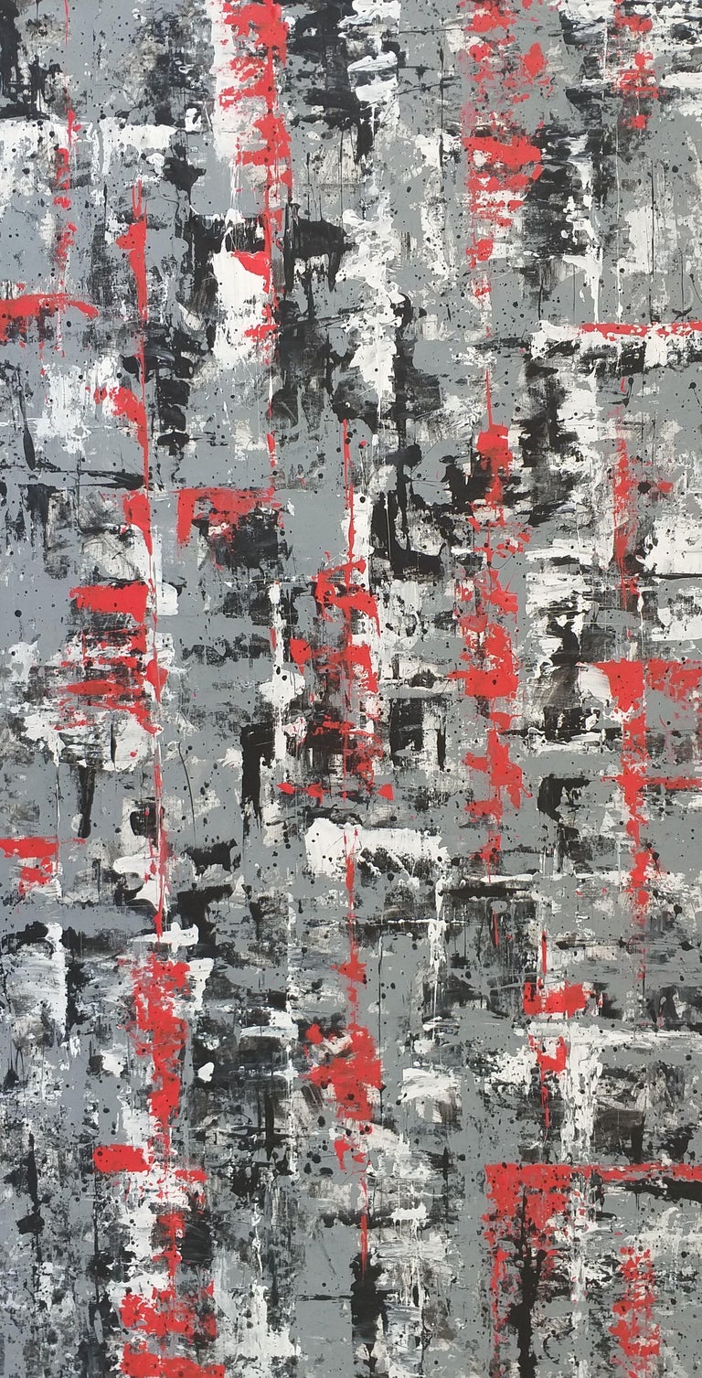 Max Yaskin - Â« Rise 2 Â» by M.Y., Painting, Acrylic on Canvas For Sale ...