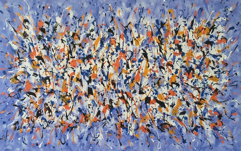 Max Yaskin - Expression 7 by M.Y., Painting, Acrylic on Canvas For Sale ...