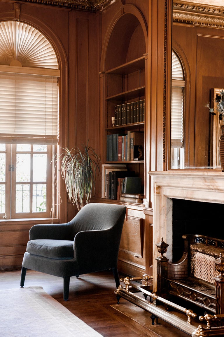 MaxAlto, Febo Lounge Armchair in Dark Green Velvet at 1stDibs | febo ...