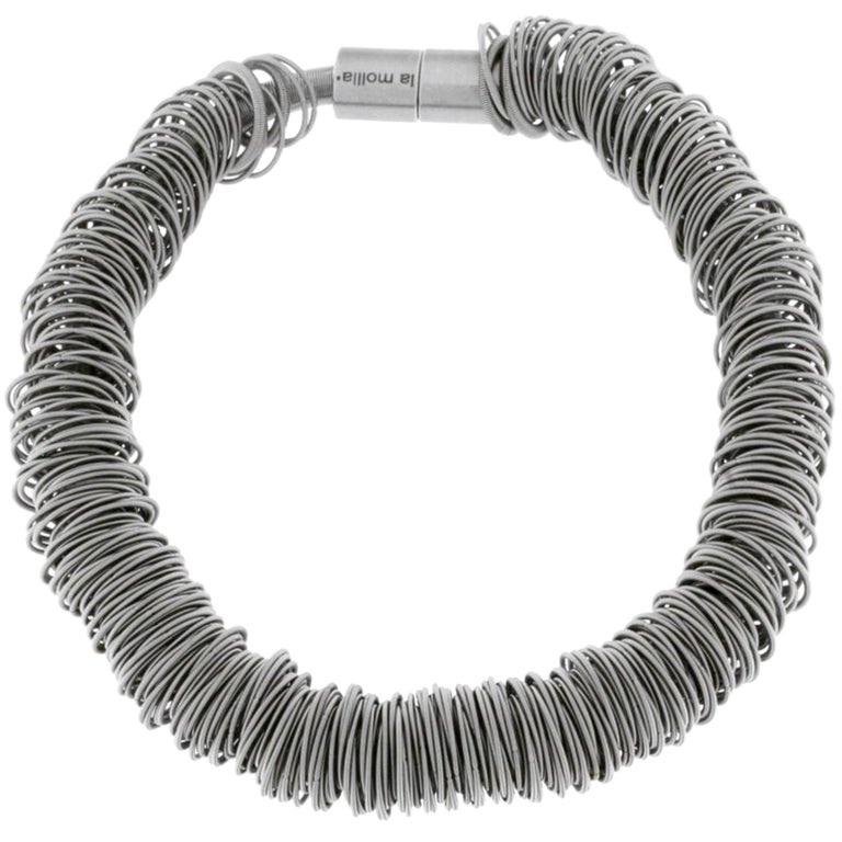 Collier Maxi One en acier inoxydable En vente sur 1stDibs