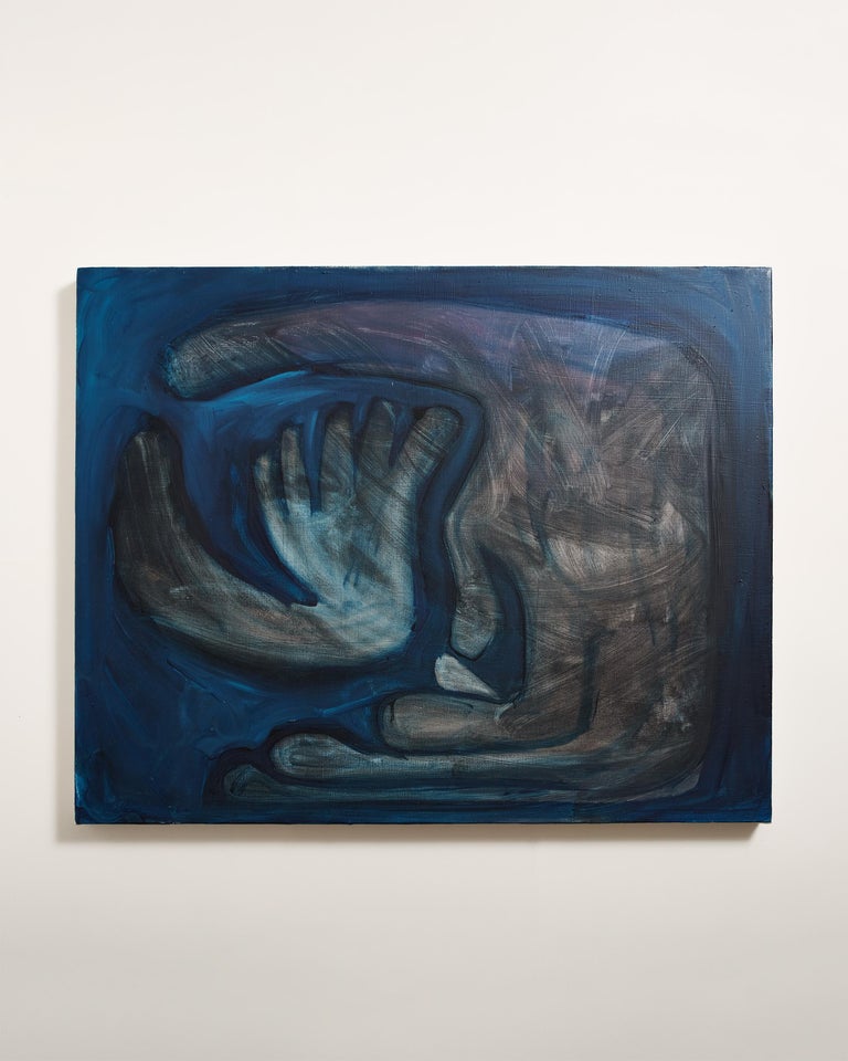 Maxime Testu - Prélude au yacht - Abstract painting by French ...