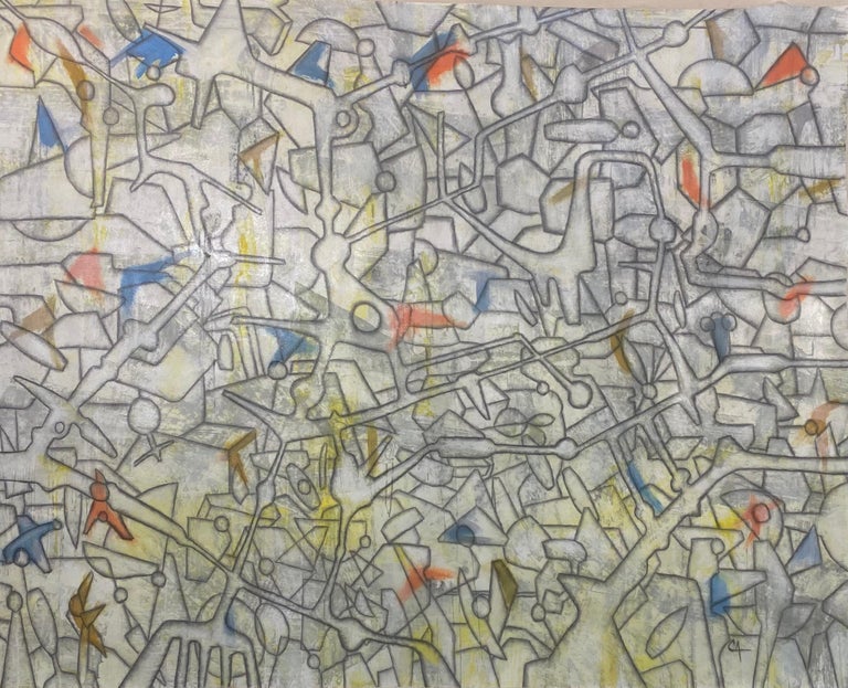 Maximo Caminero - Oil on Canvas by Maximo Caminero Titled: "Abinader ...