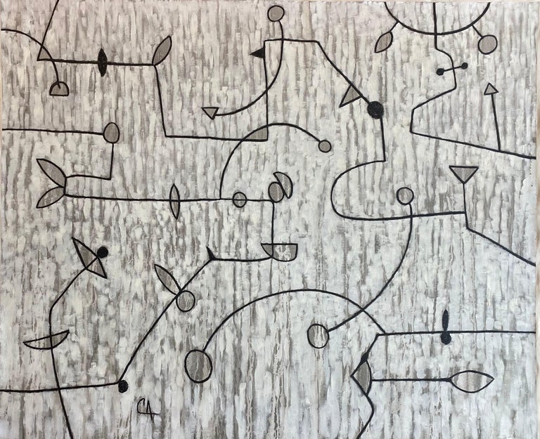 Maximo Caminero - Oil on Canvas by Maximo Caminero Titled: "Divine Life ...