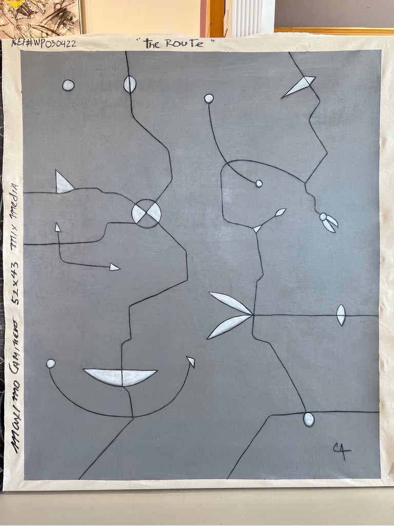 Maximo Caminero - Oil on Canvas by Maximo Caminero Titled: The Route ...